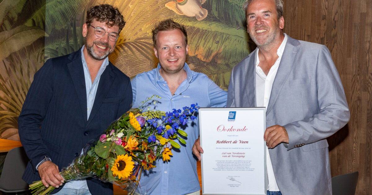Robbert Jan de Veen benoemd tot lid van verdienste Vereniging… | KHN