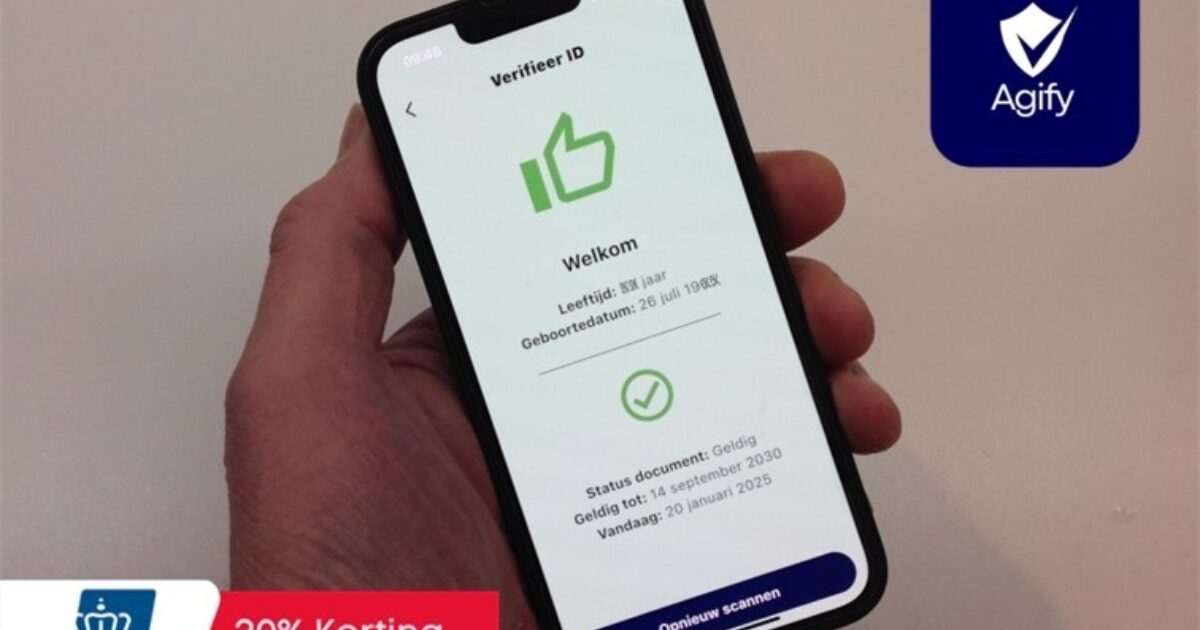 Snel en eenvoudig leeftijden controleren én ID's checken?… | KHN