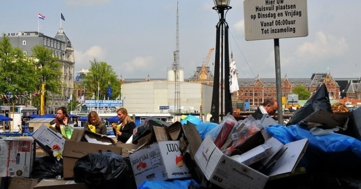 Nieuwe regels bedrijfsafval in Amsterdam: geen losse zakken… | KHN