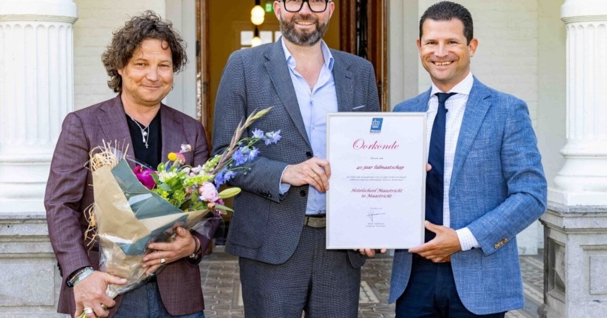 KHN feliciteert Hotel Management School Maastricht met 40-jarig… | KHN