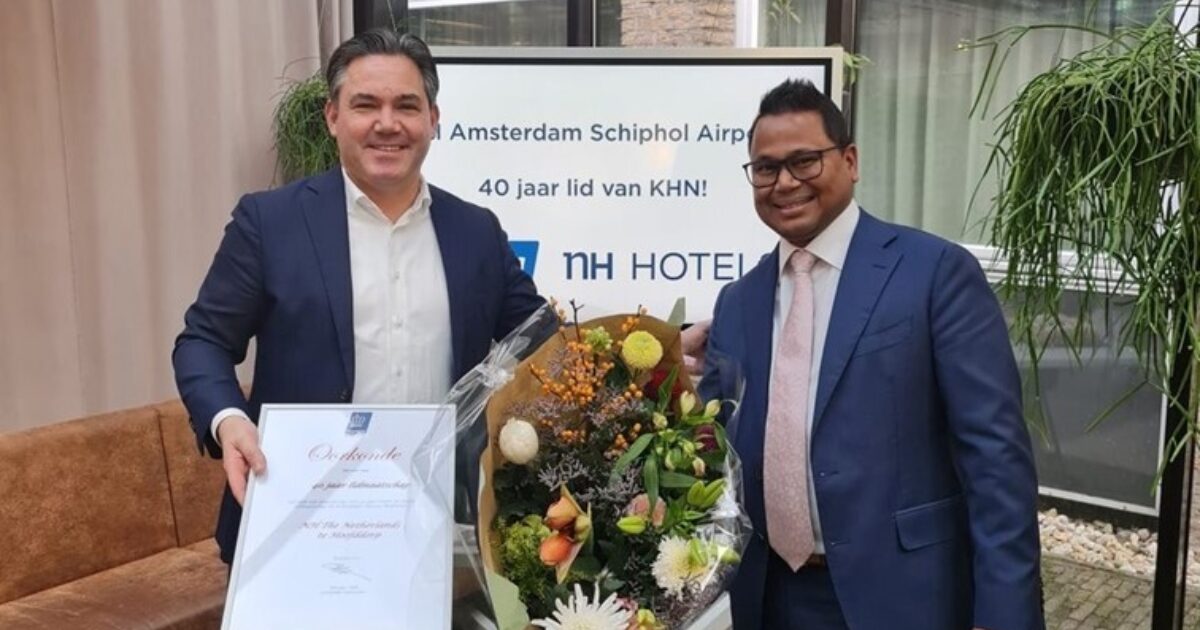 Hotel NH Amsterdam Airport Schiphol te Hoofddorp 40 jaar lid… | KHN