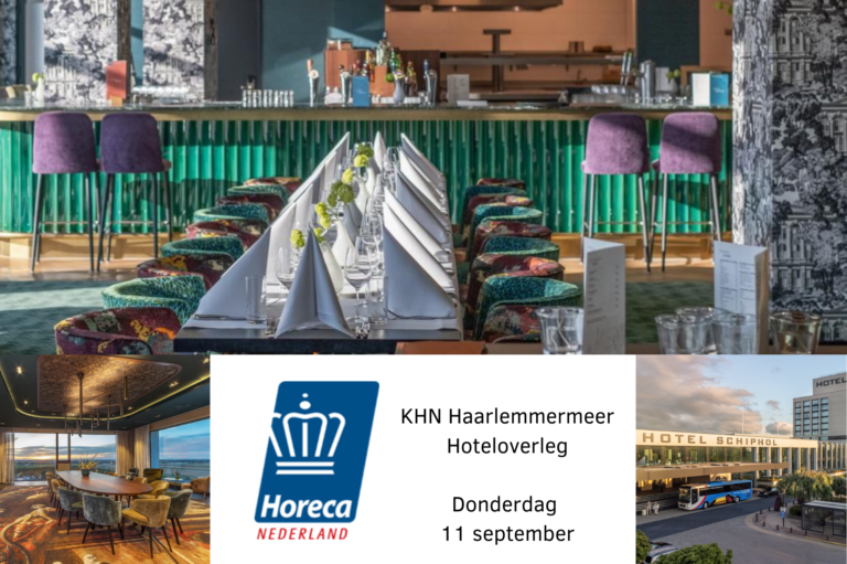 Uitnodiging KHN Haarlemmermeer Hoteloverleg donderdag 11… | KHN